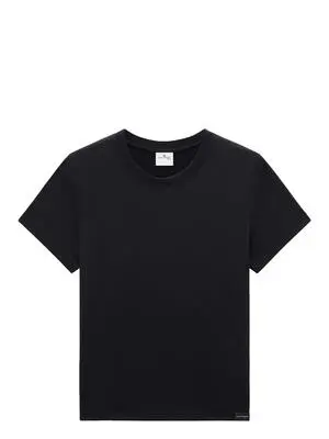 COURREGES Ac Straight T-shirt - Black