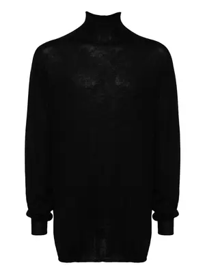 RICK OWENS Rick Owens Mock-Neck Jumper