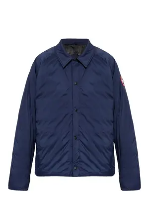 Canada Goose Logo-patch Jacket - Blue