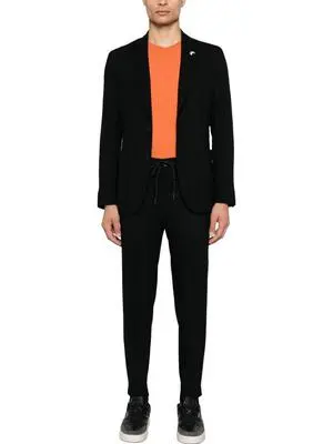 TOMBOLINI Single-breasted Suit - Black