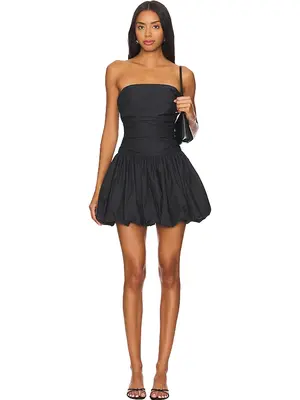 LOVERS AND FRIENDS Abigail Mini Dress - Black
