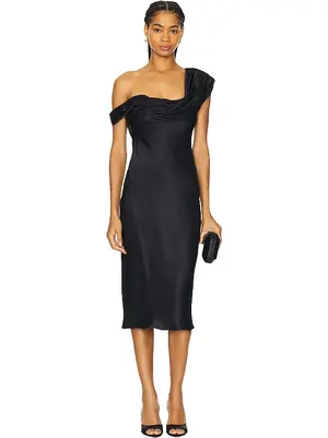 Lpa Vania Midi Dress - Black