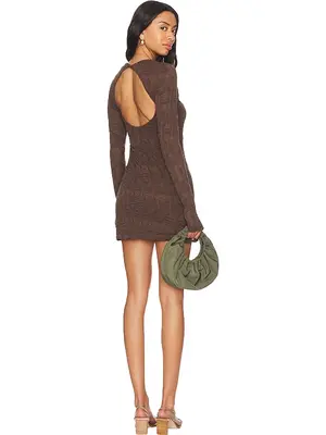 Free People Paulie Mini Dress - Hot Fudge