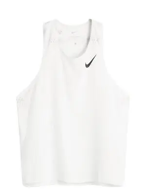 Nike Aeroswift Singlet - Summit White/black