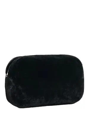 Apparis Noor Faux Fur Pouch - Noir