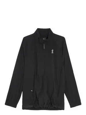On All Day Half Zip Jacket - Black
