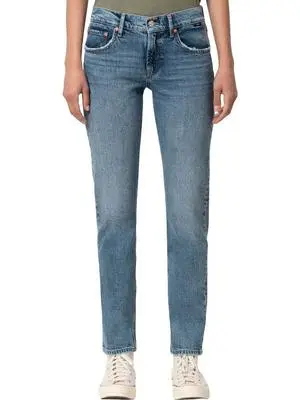 MAVI Mirella Skinny Jeans - Mid Brushed Blue