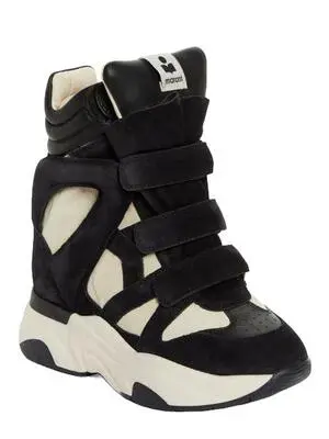 Isabel Marant Étoile Isabel Marant Balskee Wedge Sneakers Black/chalk