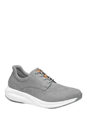 Johnston & Murphy Tr3-luxe Hybrid Waterproof Sneaker - Gray Waterproof Nubuck