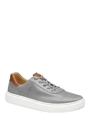 Johnston & Murphy Johnston & Murphy Anders Perforated Sneakers Gray Full Grain