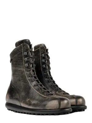 CAMPER Camper Pelotas Ariel Distressed Combat Boots