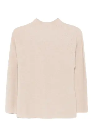 LE TRICOT PERUGIA Fine-ribbed Sweater - Neutrals