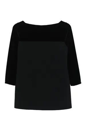 Chiara Boni La Petite Robe Danzi Blouse - Black