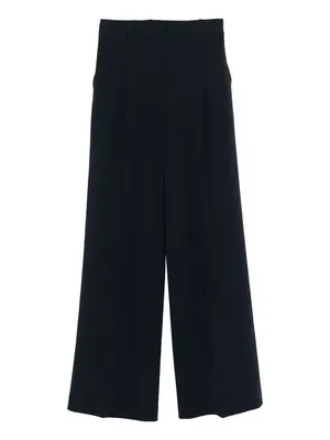 Michael Kors Wide-leg Tailored Trousers - Blue