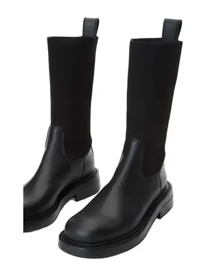 Alexander Wang Detroit Sock Boots - Black