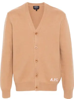 A.p.c. Kenny Cardigan - Brown