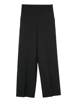 Gucci Wool Gabardine Trousers - Grey