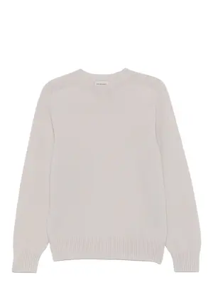 Officine Générale Virgin Wool Sweater - Neutrals