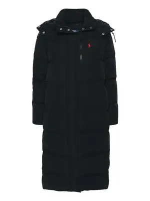 Polo Ralph Lauren Polo Pony-embroidered Coat - Black