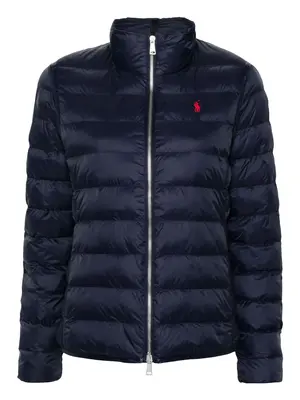 Polo Ralph Lauren Pony-embroidered Puffer Jacket - Blue