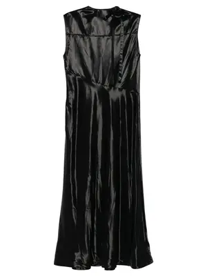 JIL SANDER Jil Sander Satin Midi Dress