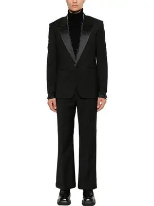 ERALDO Raw-cut Suit - Black