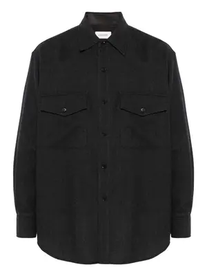 LEMAIRE Virgin-wool Shirt - Grey