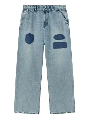 AMBUSH Cotton Straight-leg Jeans - Blue