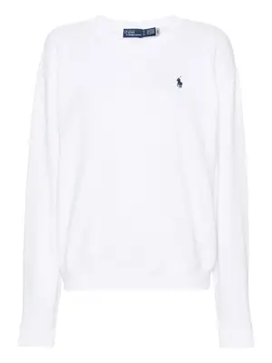 Polo Ralph Lauren Pony-embroidered Sweater - White