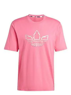 Adidas Pride Graphic Short Sleeve Tee Shirt - Semi Solar Pink