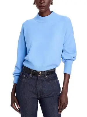 French Connection Vhari Crewneck Sweater Dusted Blue