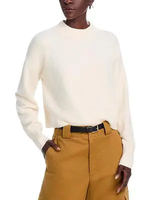 French Connection Vhari Crewneck Sweater - Oatmeal Melange