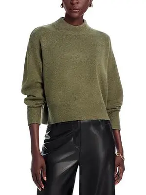 French Connection Vhari Crewneck Sweater Olive Night