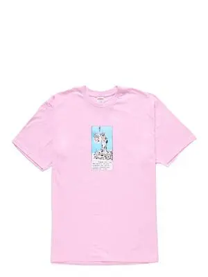 Supreme Liberty Tee Shirt Light Pink