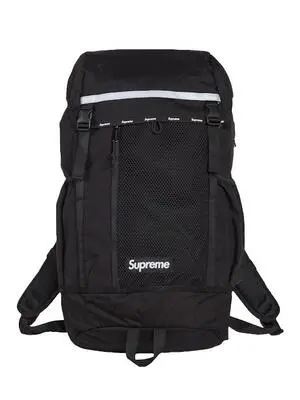 Supreme Logo Backpack - Black