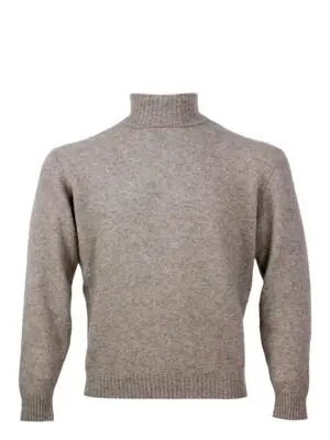 FILIPPO DE LAURENTIIS Turtleneck Sweater Beige