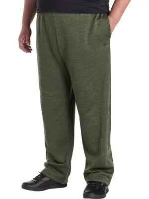 REEBOK Big & Tall Performance Athletic-fit Joggers - Grit Green Heather