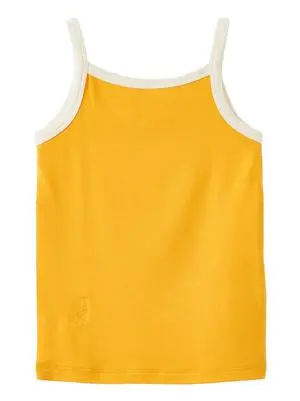 VILD HOUSE OF LITTLE Ecovero Thin Strap Tank Top - Bumble Bee Yellow