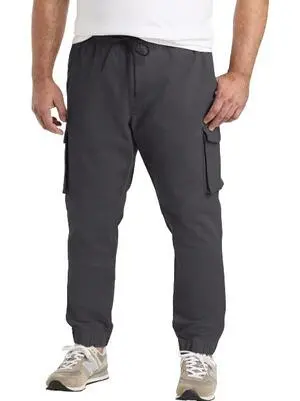 TRUE NATION BY DXL Cargo Joggers - Obsidian