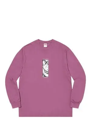 Supreme X The Crow Long-sleeve Tee 'plum - Purple