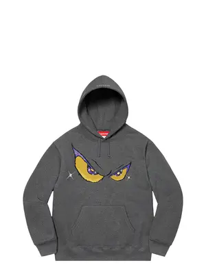 Supreme Supreme Eyes Hooded Sweatshirt Grey