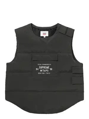 Supreme Supreme X WTAPS Tactical Down Vest Black