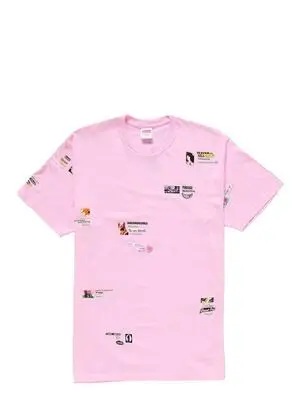 Supreme Upset Tee Shirt Light Pink