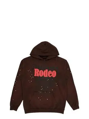 TRAVIS SCOTT Cactus Jack X Sp5der Days Before Rodeo Hooded Sweatshirt - Brown