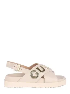 Gucci Crossover Sandal - White