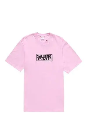 Supreme Connect Tee Shirt Light Pink