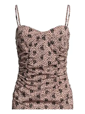 PINKO Woven Polka Dot Top