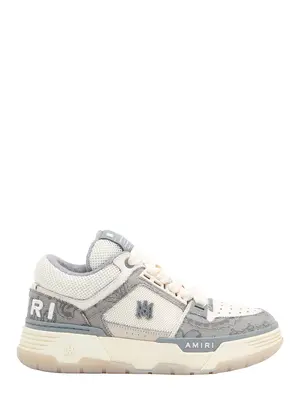 Amiri Ma-1 Panelled Denim Sneakers Grey