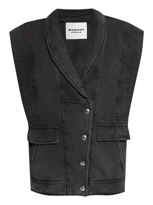 MARANT ETOILE Naelle Vest - Black