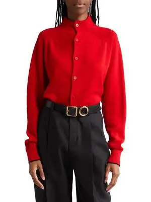 Jacquemus Le Cardigan Cashmere Cardigan - Red